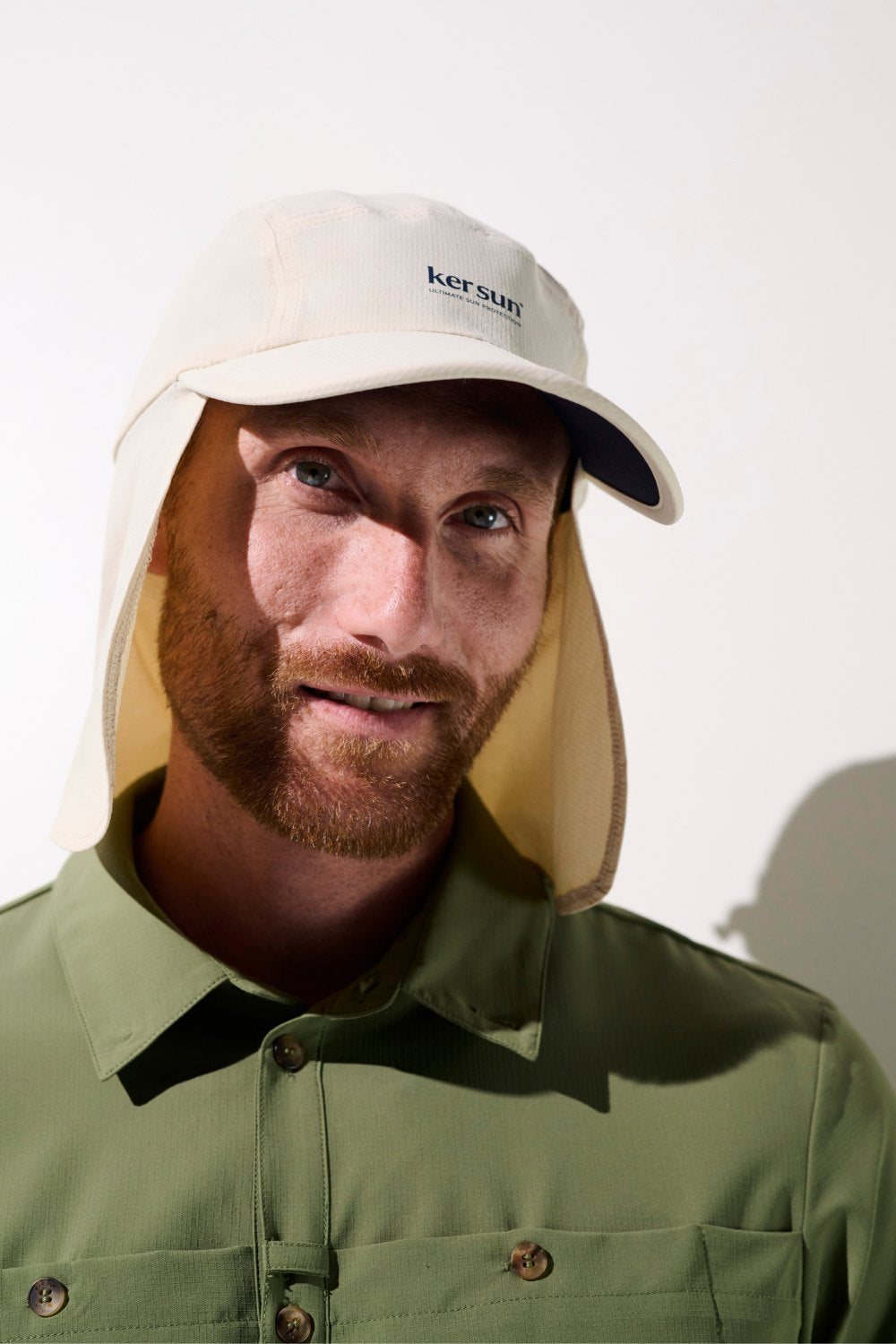 Gorra con protección solar para hombre, Beige, Sequoia, UPF 50+– Ker ...